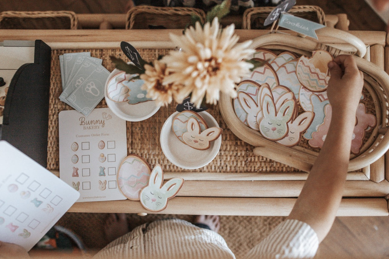 Bunny Bakery Dramatic Play Set – Harbor and Sprout
