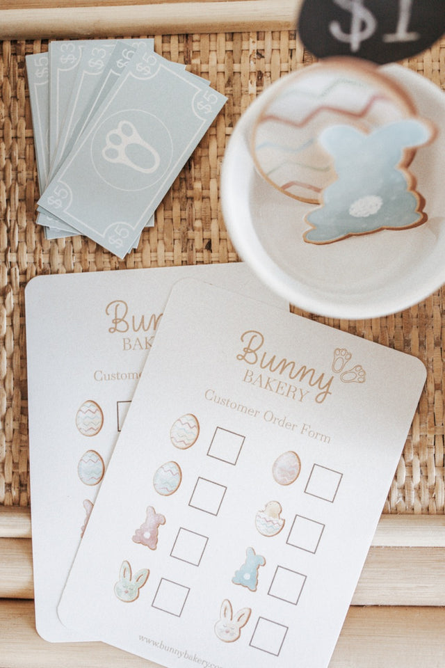 Bunny Bakery Dramatic Play Set – Harbor and Sprout