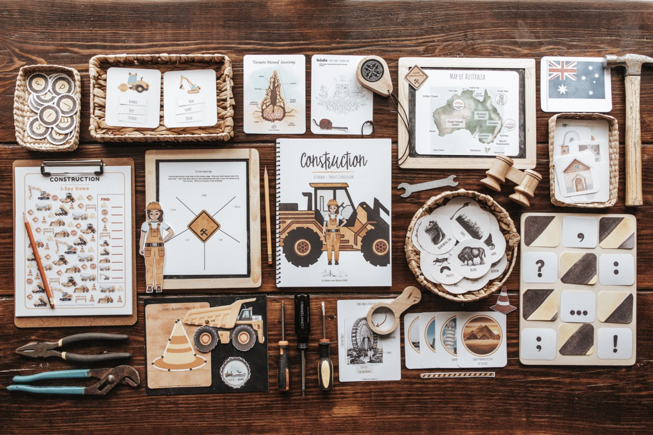 Construction Patchwork Study – Harbor and Sprout