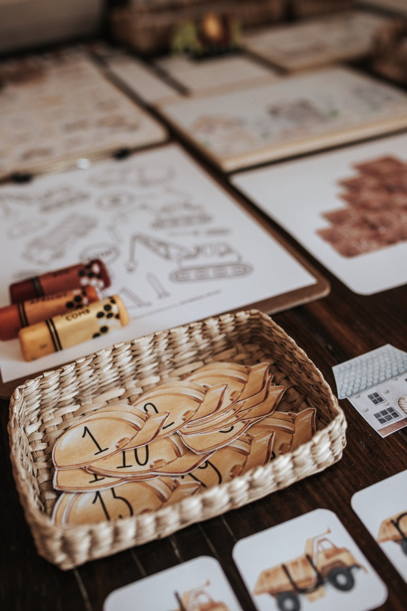 Construction Morning Basket – Harbor and Sprout