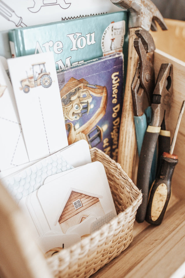 Construction Morning Basket – Harbor and Sprout