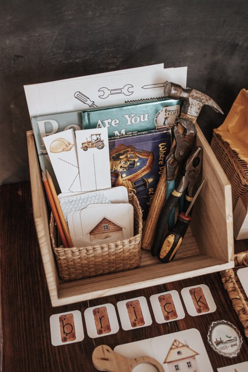 Construction Morning Basket – Harbor and Sprout