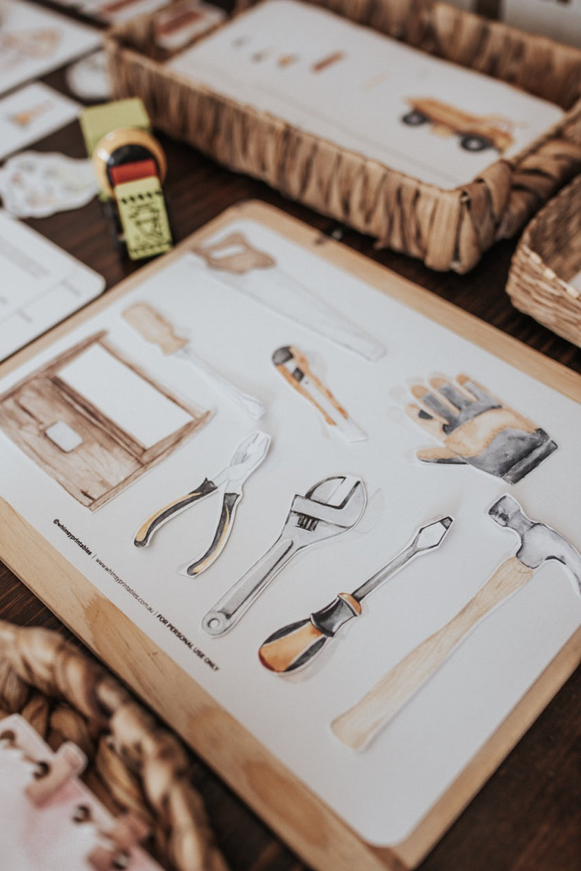 Construction Morning Basket – Harbor and Sprout