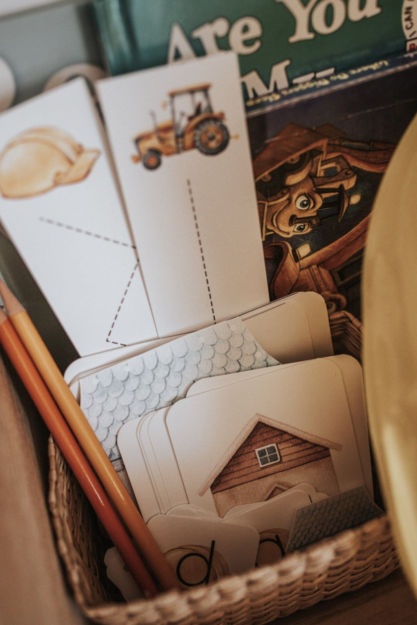 Construction Morning Basket – Harbor and Sprout