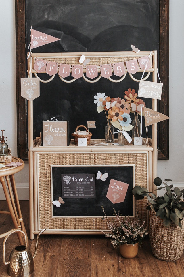 Flower Market Dramatic Play Set – Harbor and Sprout