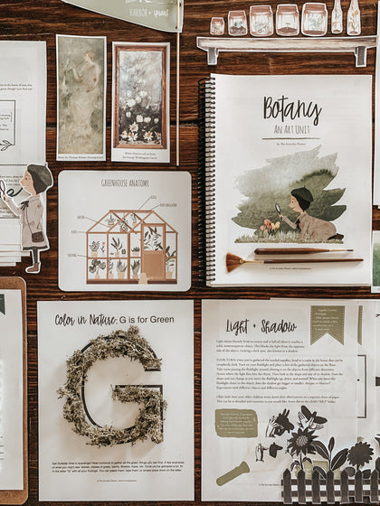 Botany Elementary Unit Study – Harbor and Sprout