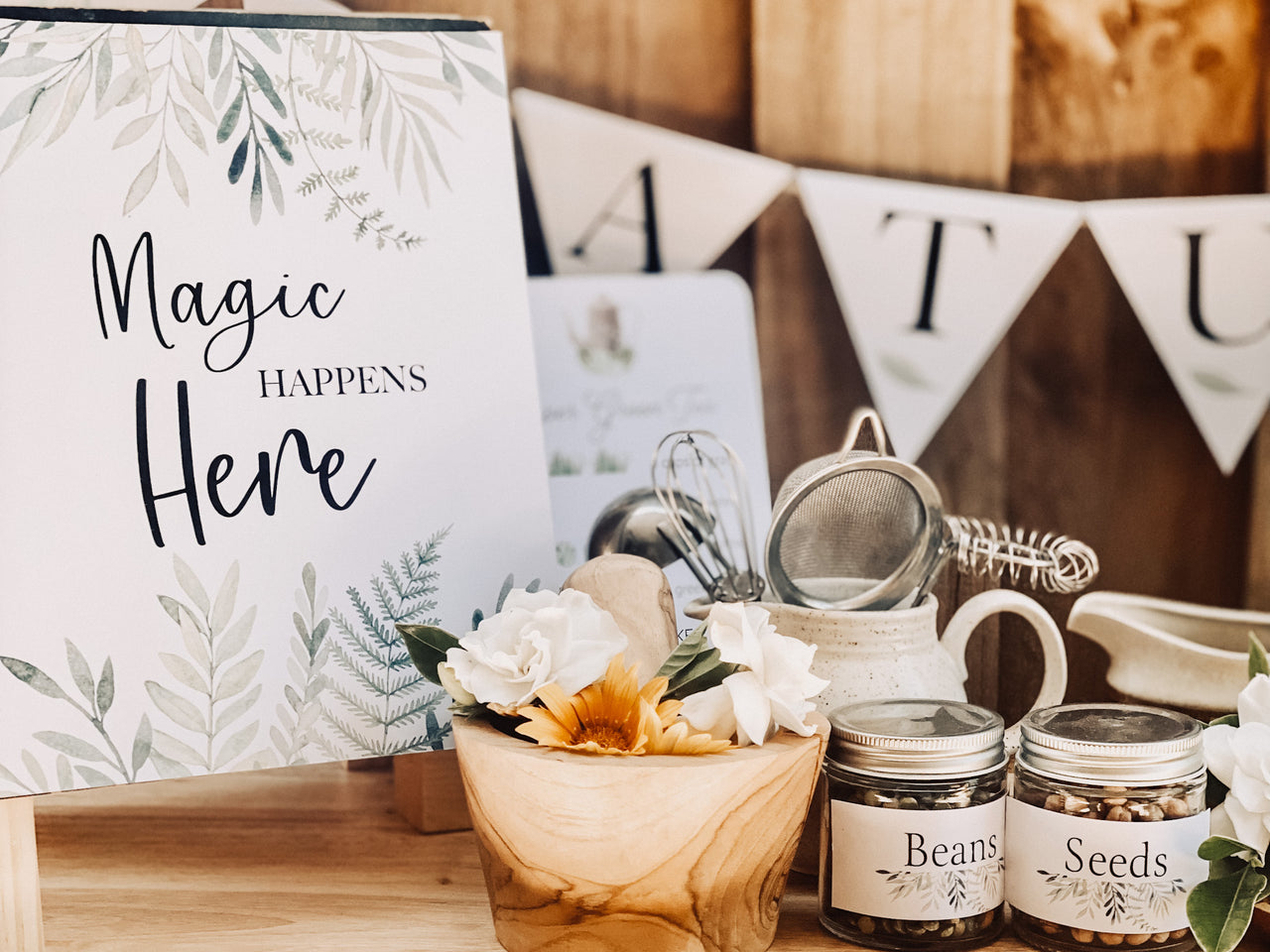 Mud Kitchen Dramatic Play Set – Harbor and Sprout