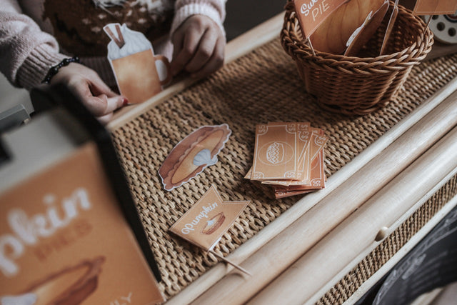 Pumpkin Pie and Treats Dramatic Play Set – Harbor and Sprout