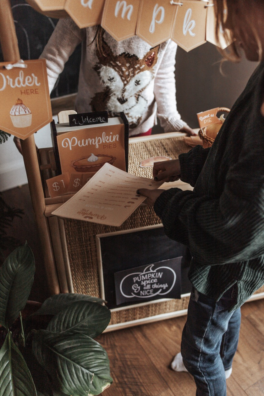 Pumpkin Pie and Treats Dramatic Play Set – Harbor and Sprout