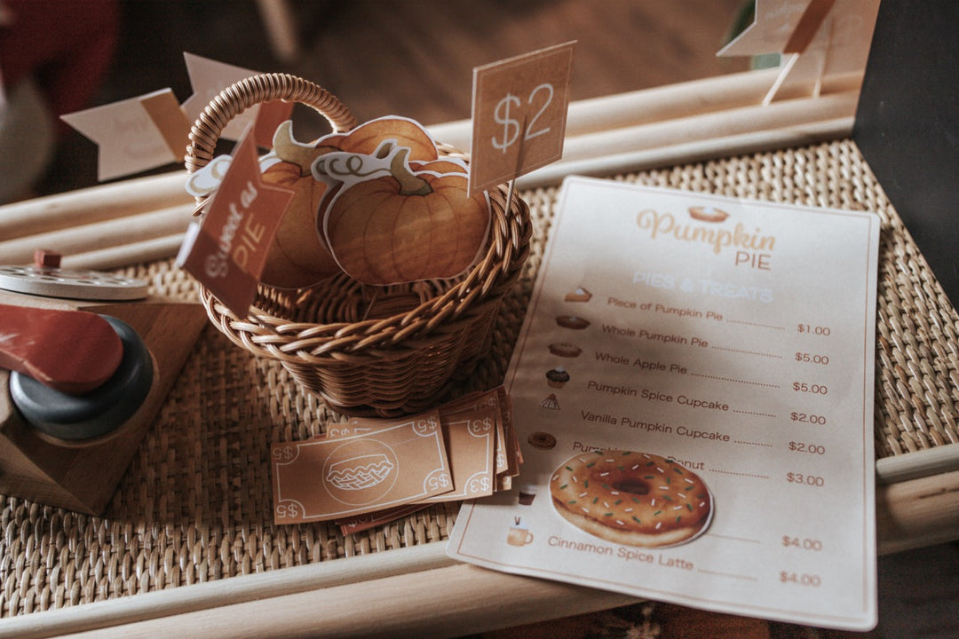 Pumpkin Pie and Treats Dramatic Play Set – Harbor and Sprout