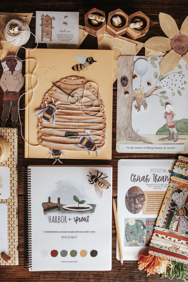 Beekeeping Patchwork Study – Harbor and Sprout
