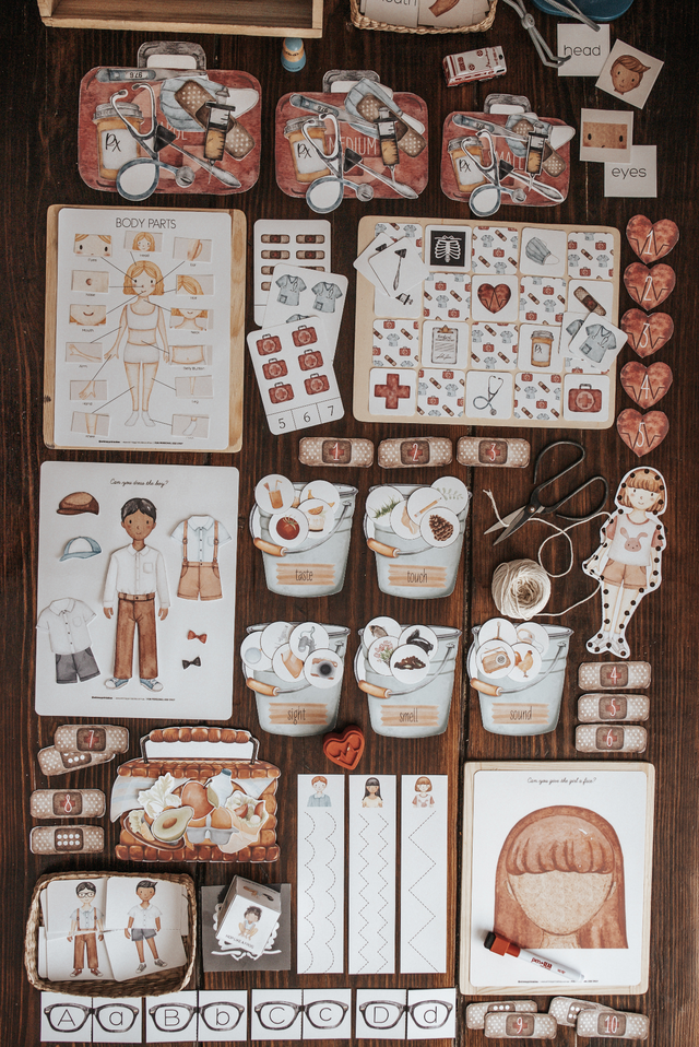 Human Body Morning Basket – Harbor and Sprout