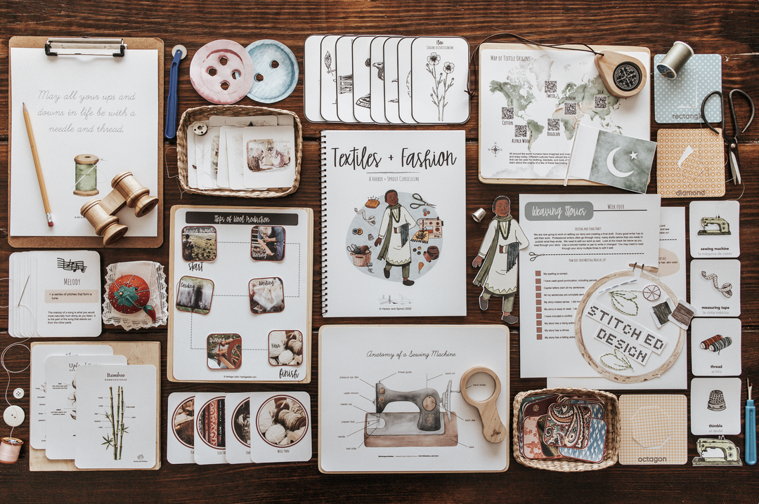 Textiles & Fashion Patchwork Study – Harbor and Sprout