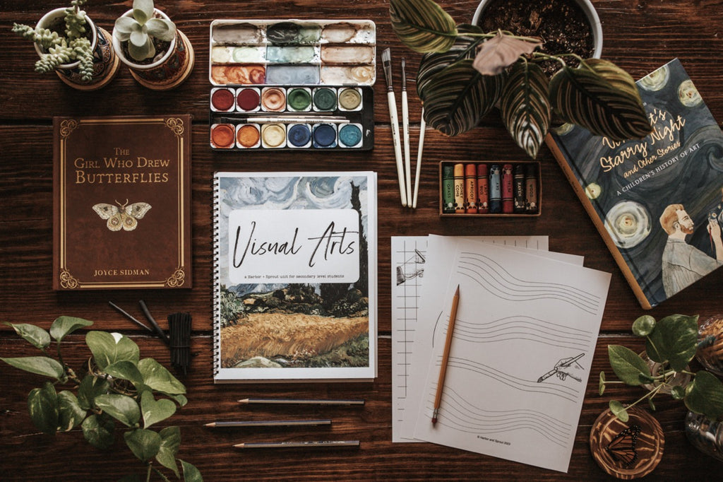 Visual Arts Secondary Unit Study – Harbor and Sprout