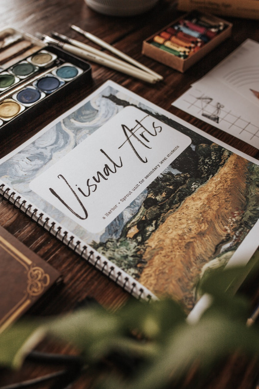 DIGITAL Visual Arts Secondary Level Unit Study – Harbor and Sprout