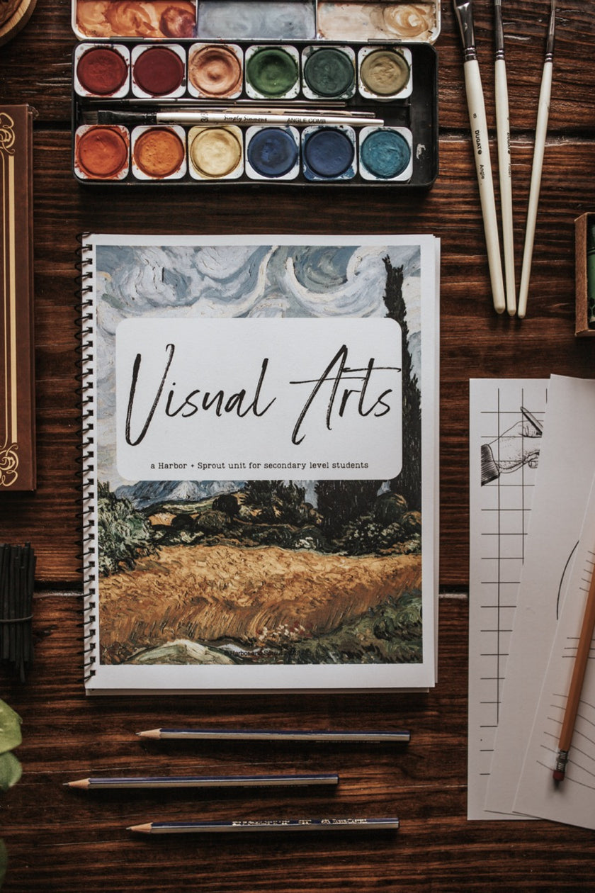 DIGITAL Visual Arts Secondary Level Unit Study – Harbor and Sprout